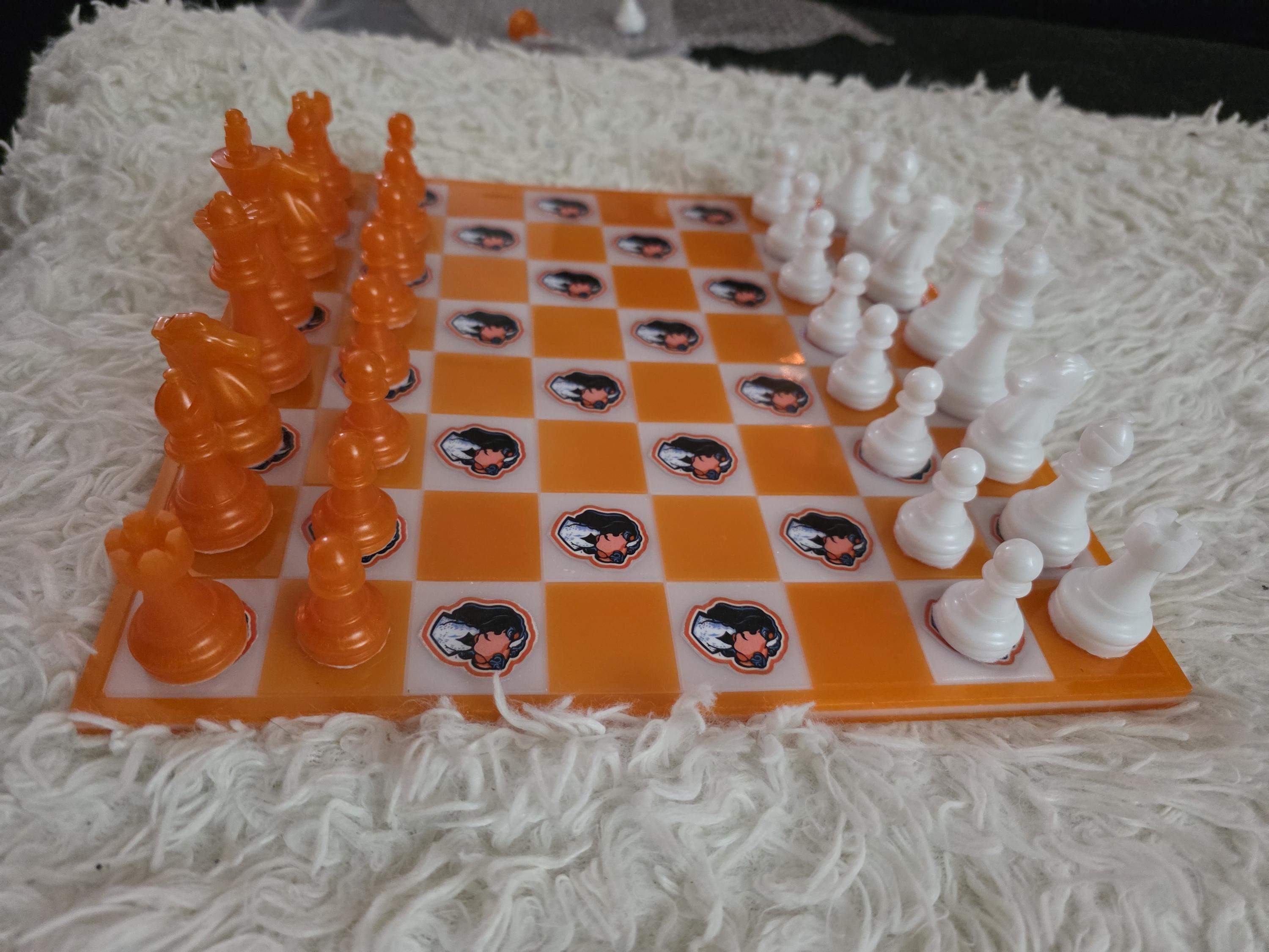 Custom Sports Themed Chess Set - Etsy