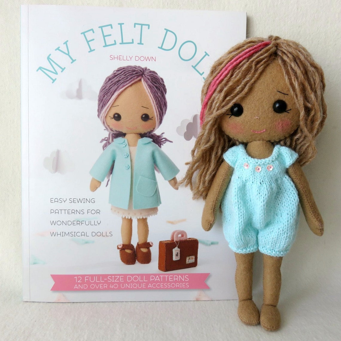 PDF Knitted Romper Pattern for Gingermelon My Felt Doll | Etsy