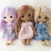 PDF Knitted Dress Pattern for Gingermelon My Felt Doll - Etsy
