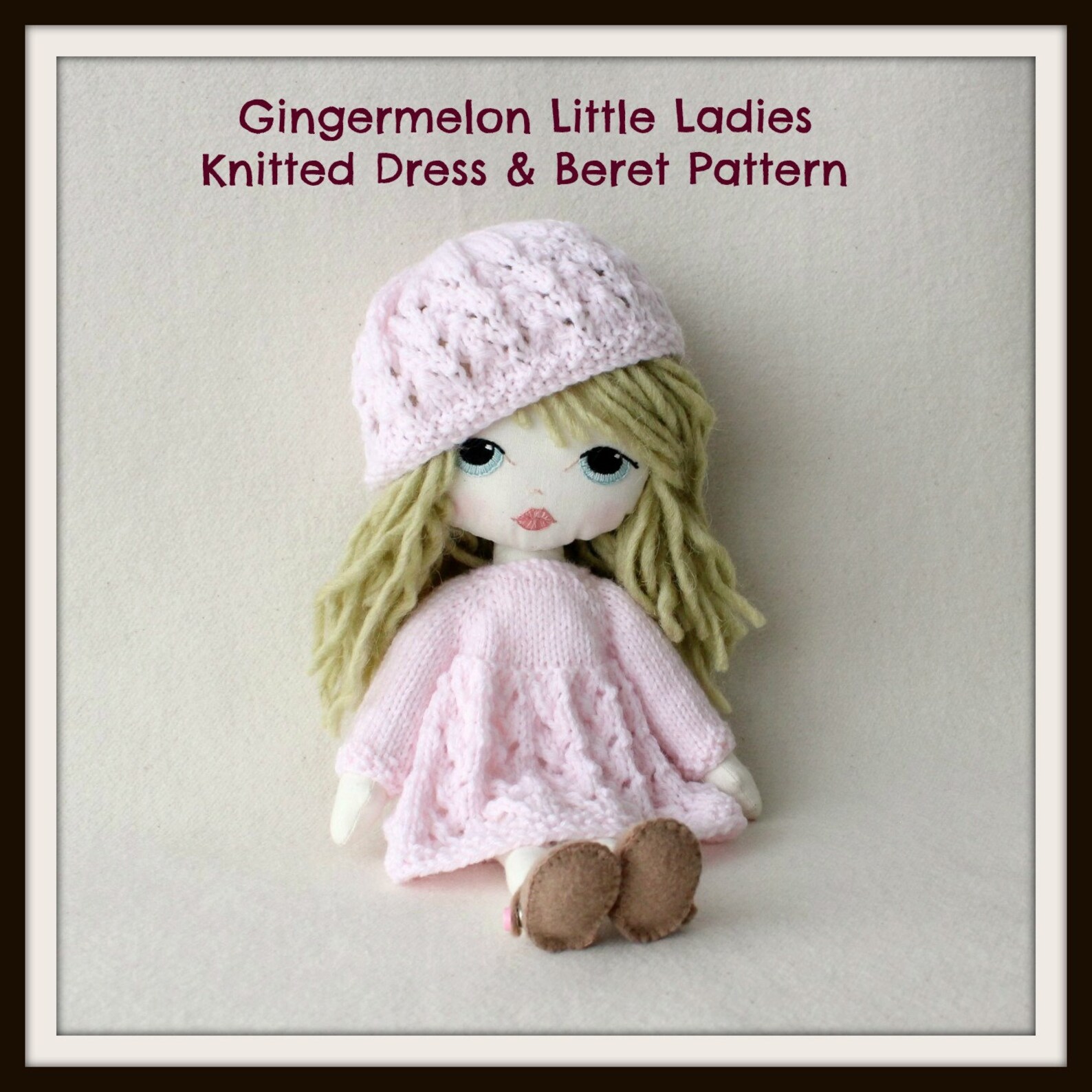 Instant Download PDF Dress & Beret Pattern for Gingermelon - Etsy