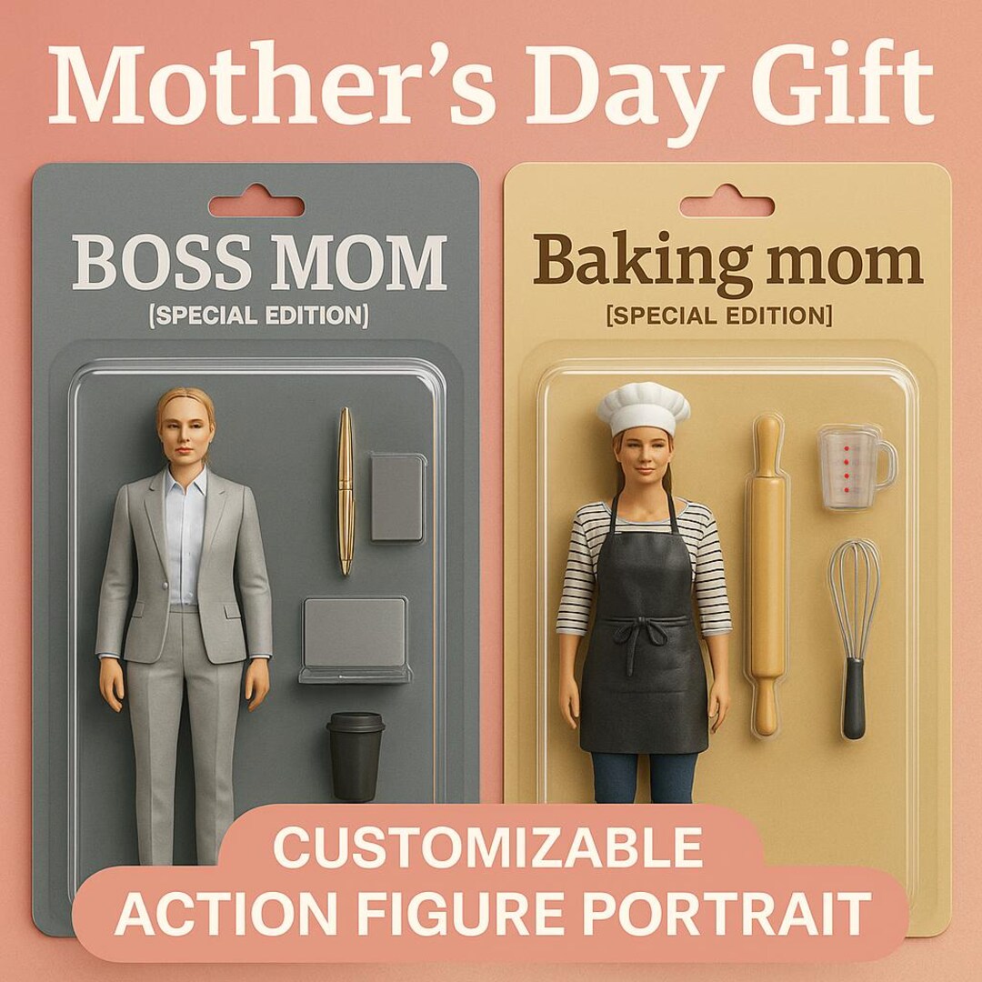 Custom Mother's Day Action Figure | Unique Mother's Day Gift Idea ...