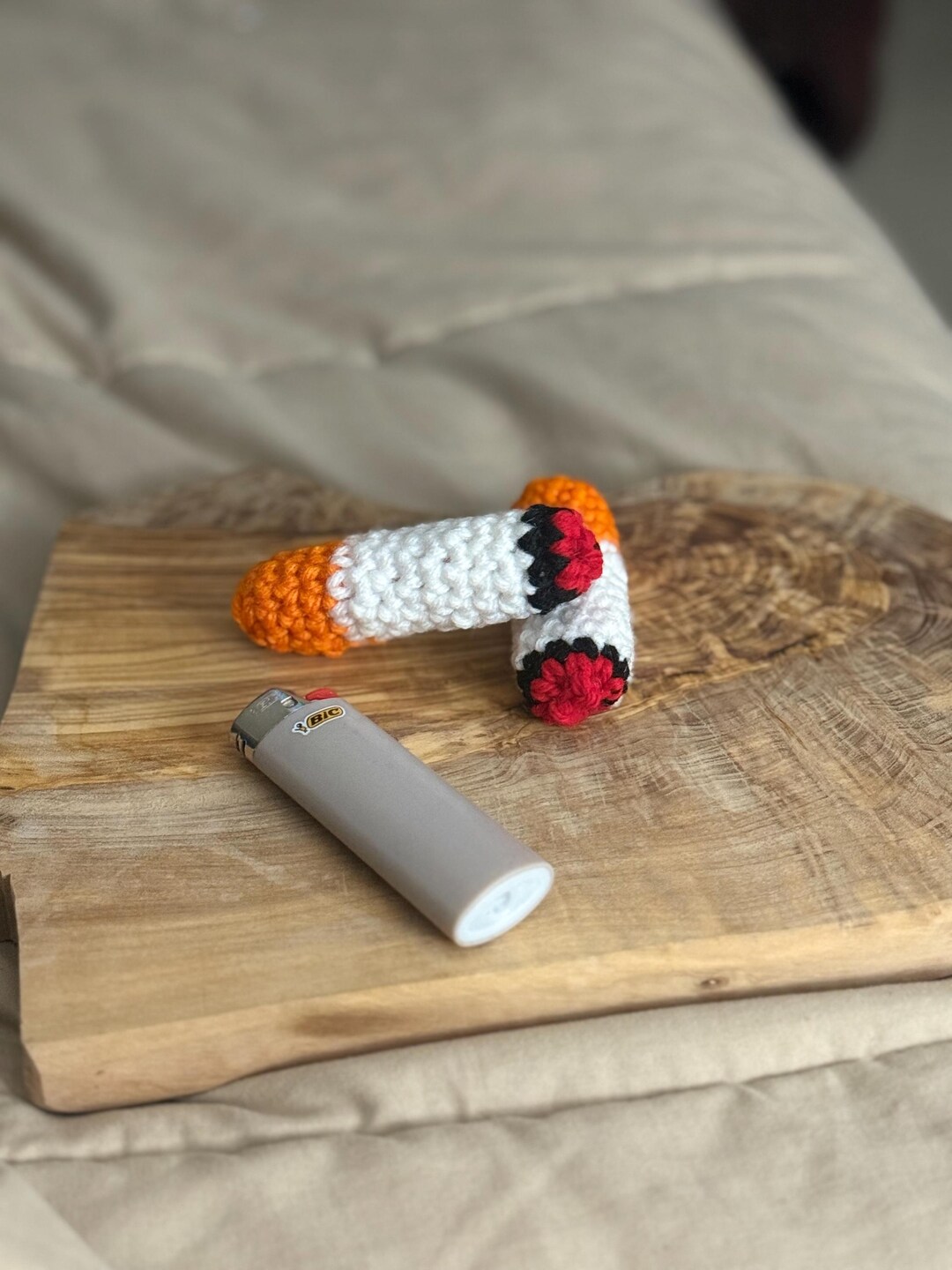 Crochet Cigarette Catnip Toy | Funny Cat Toy - Etsy