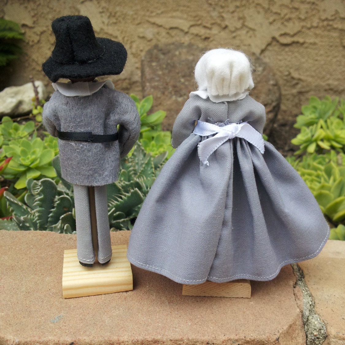 Thanksgiving Pilgrim Clothespin Doll Set, Boy and Girl Pilgrim Pair - Etsy