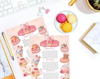 Frog-themed Self Care Chore Chart – Printable PDF for ADHD, Depression ...