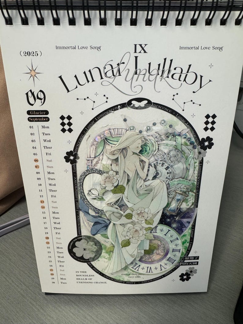 DIY Handmade 2025 Desk Calendar - Etsy