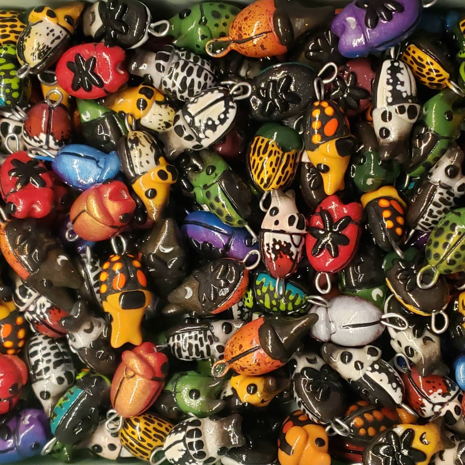 Beetle Charms - Etsy
