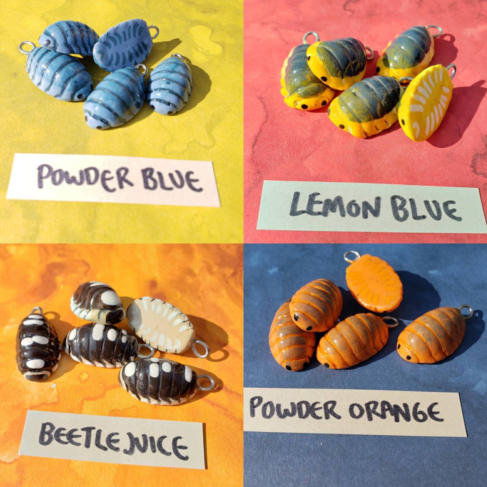 Isopod Charms 30 Breeds to Choose From | Etsy UK