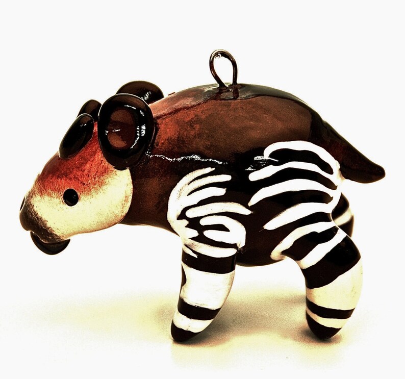 Okapi Christmas Ornament - Etsy