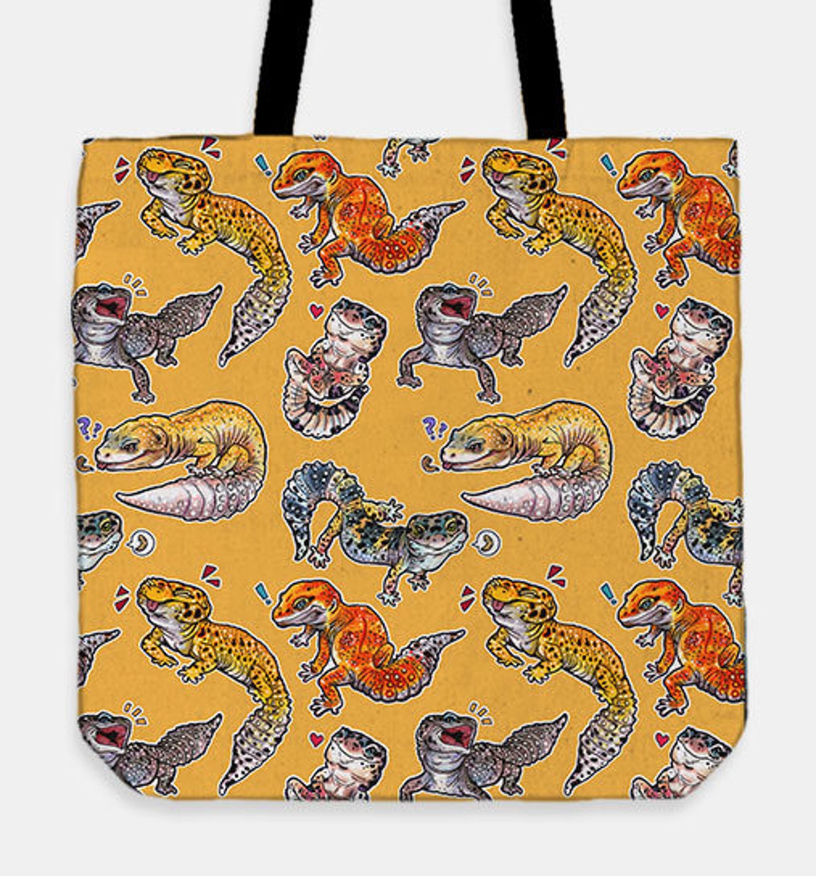 Leopard Gecko Tote Bag | Etsy