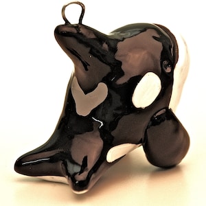 Orca Christmas Ornament - Etsy