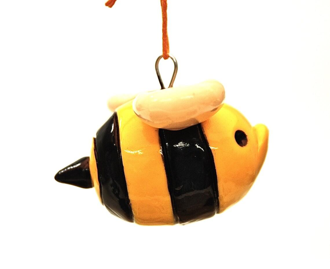 Grumpy Bumble Bee Christmas Ornament - Etsy