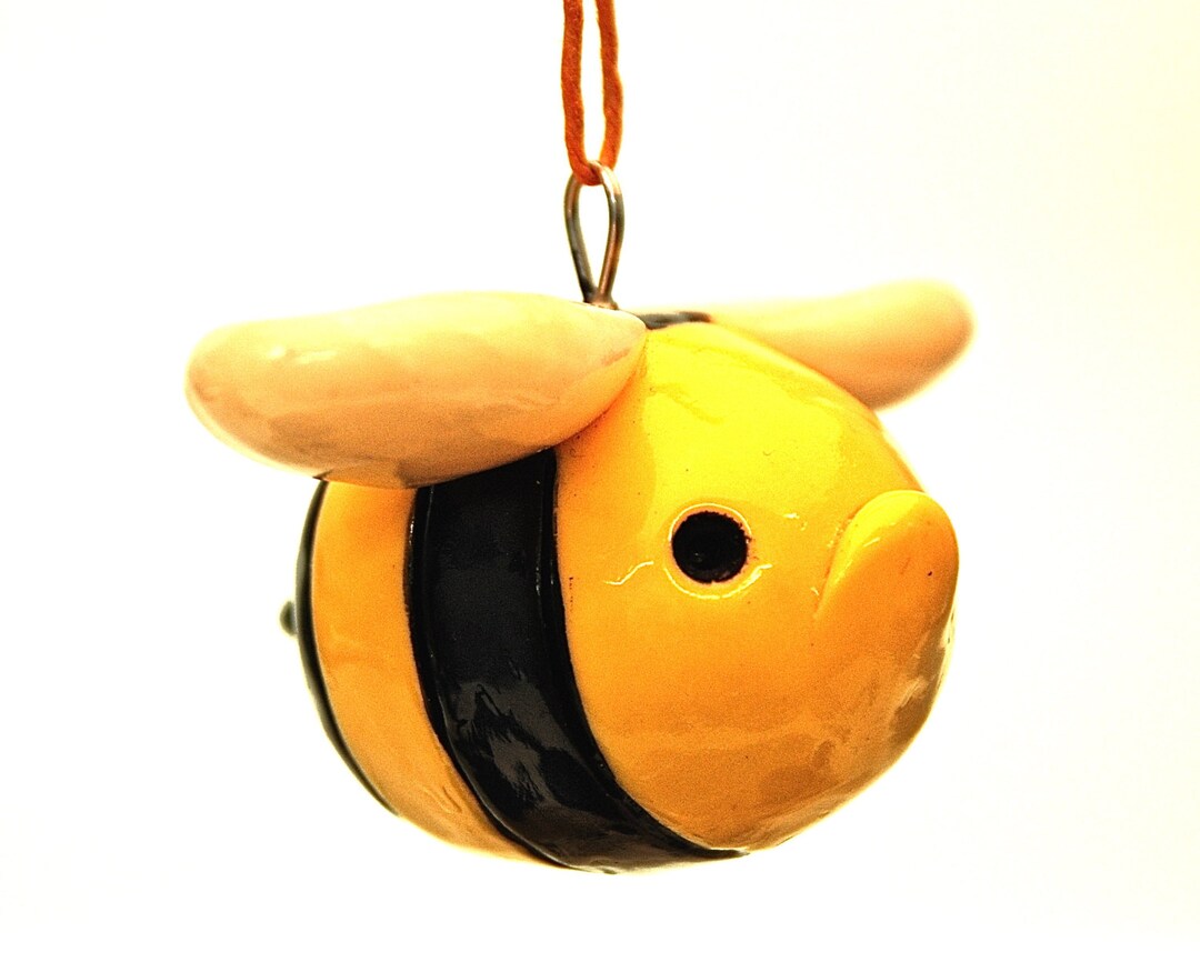 Grumpy Bumble Bee Christmas Ornament - Etsy