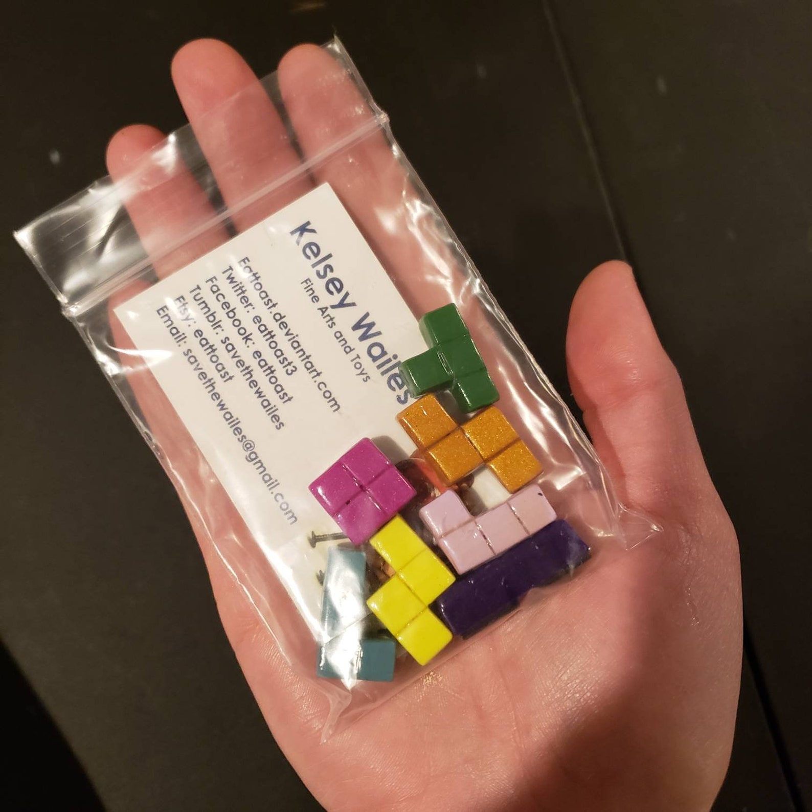 Magnetic Tetris Set | Etsy