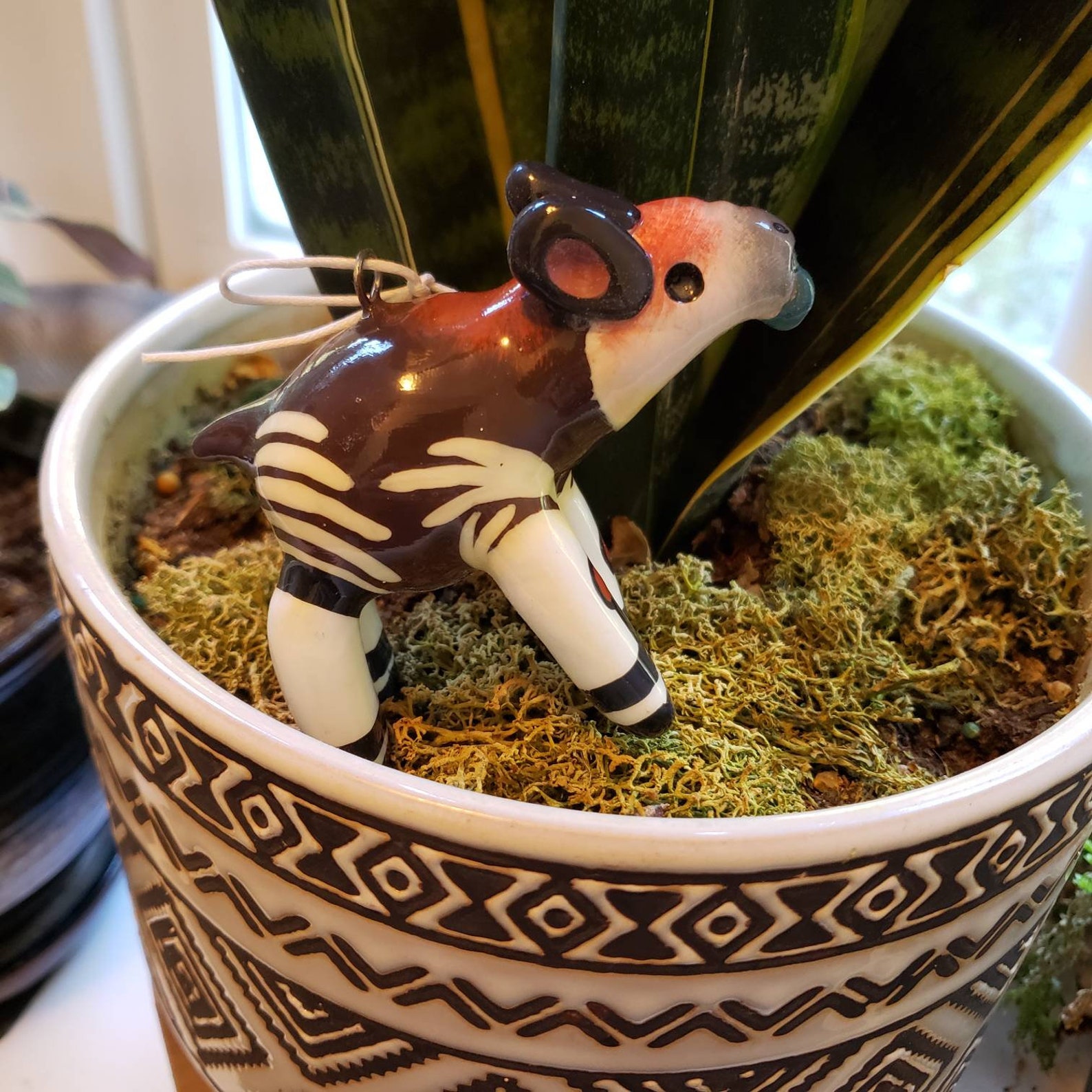 Okapi Christmas Ornament - Etsy