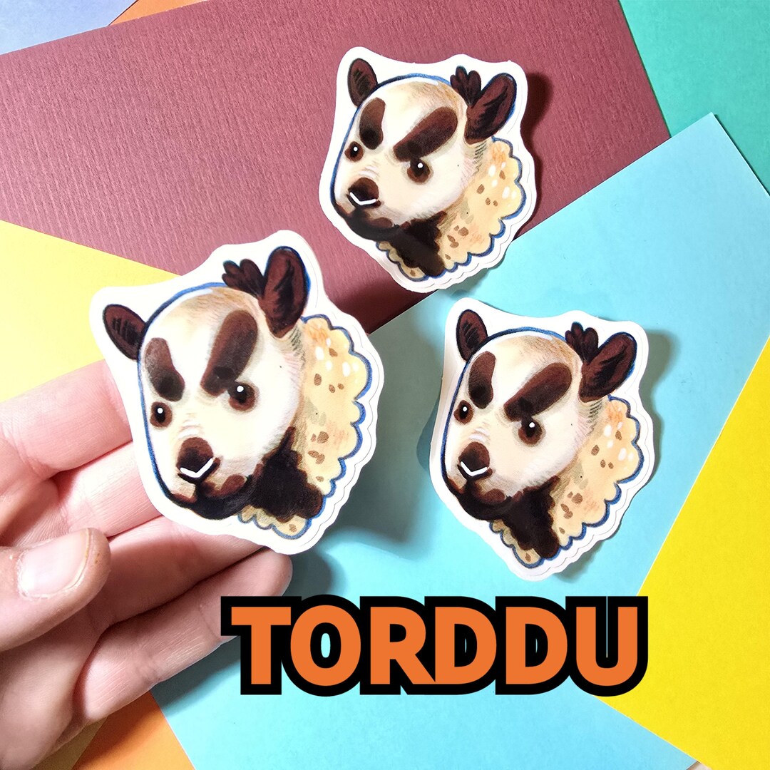 Torddu Sheep Vinyl Sticker - Etsy