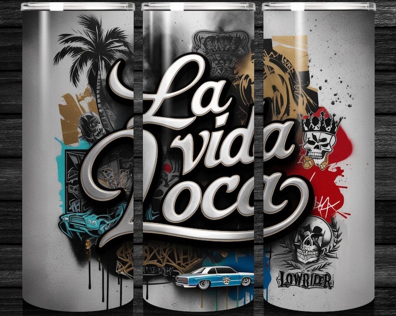 Cholo Style Tumbler Wrap Bundle | 5 Urban Street Art Pngs | Tattoo ...