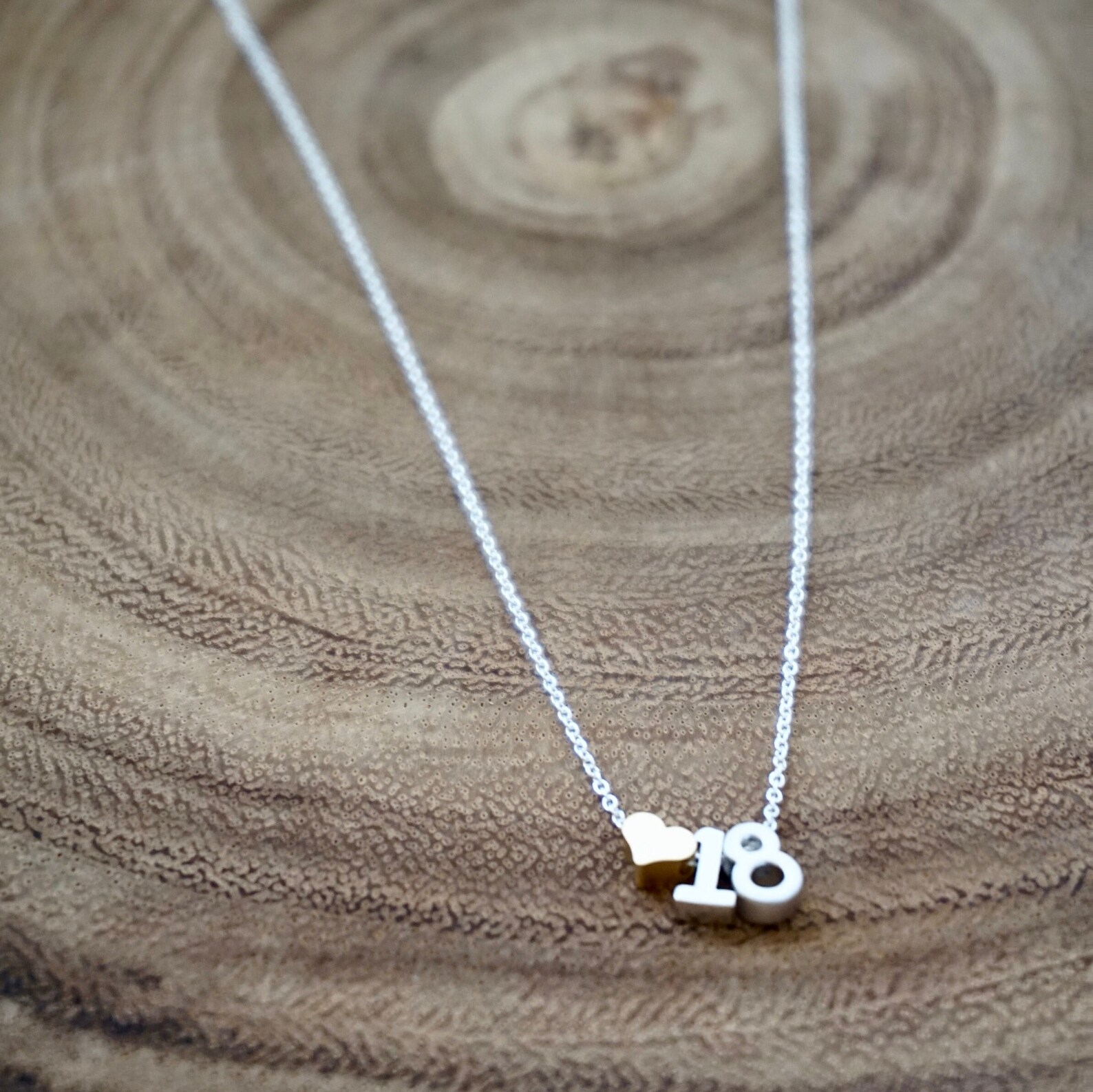 Silver Number Necklace Sports Number Necklace Personalized - Etsy