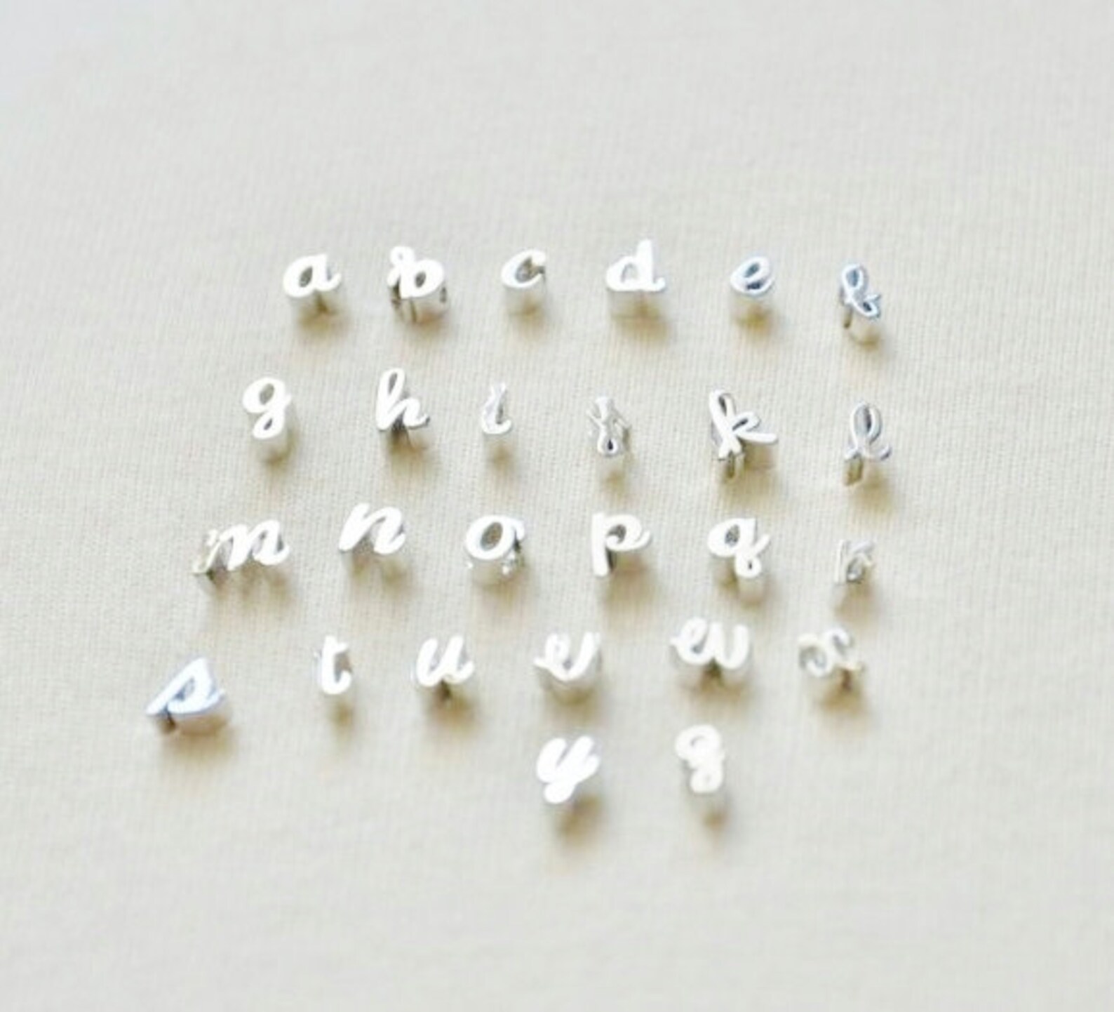 Customized Couples Necklace Script Cursive Initials Necklace | Etsy