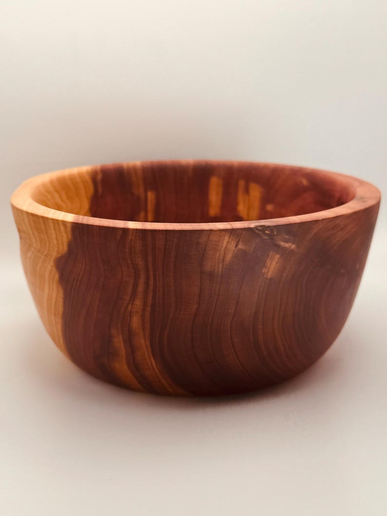 Stunning Hand-turned Eastern Red Cedar Bowl - Rustic Home Decor, Unique ...