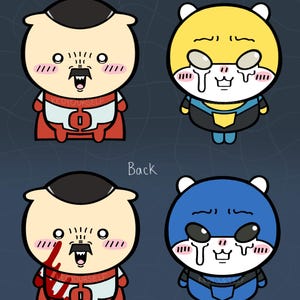 Chiikawa X Invincible Keychains - Etsy