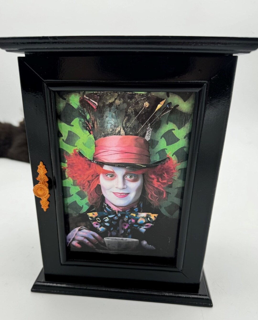 The Mad Hatter Alice in Wonderland Upcycled Jewelry & Trinket Box - Etsy