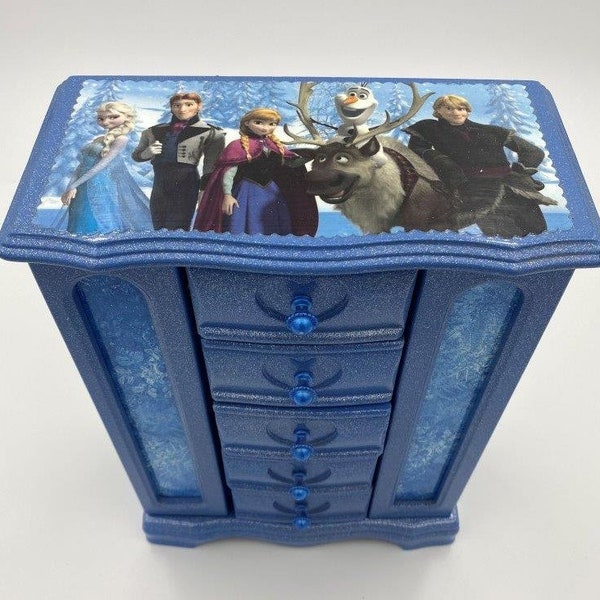 Frozen Jewelry Box - Etsy