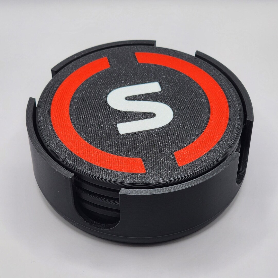 F1 Tire Compound Coaster Set: 3D Printed Racing Fan Gift - Etsy