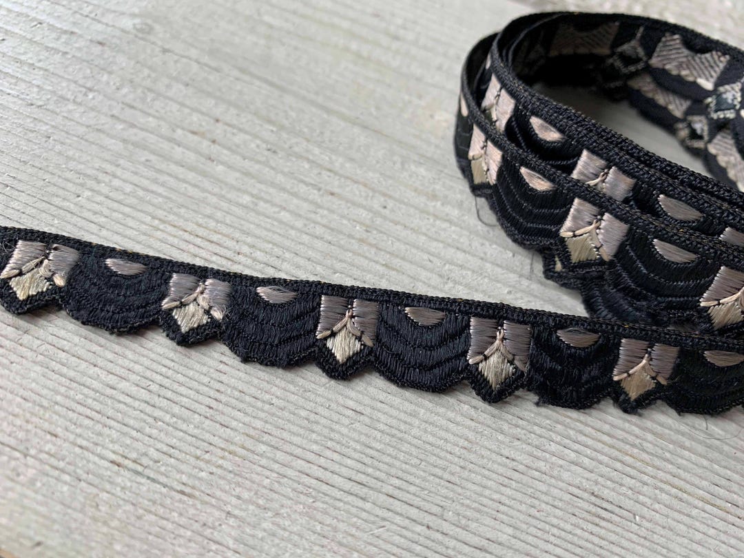 By the 1/2 Yard Antique Edwardian Ribbon Trim 1900s 1910s (ref: A-4314 ...