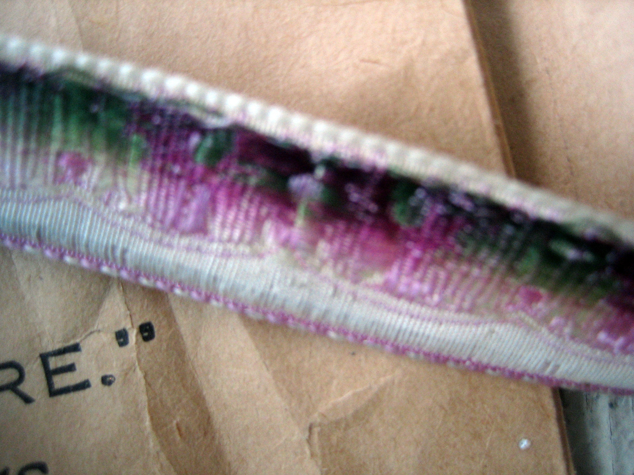 By the Foot Antique Edwardian Embroidered Ribbon Trim 1900s 1910s MORE ...