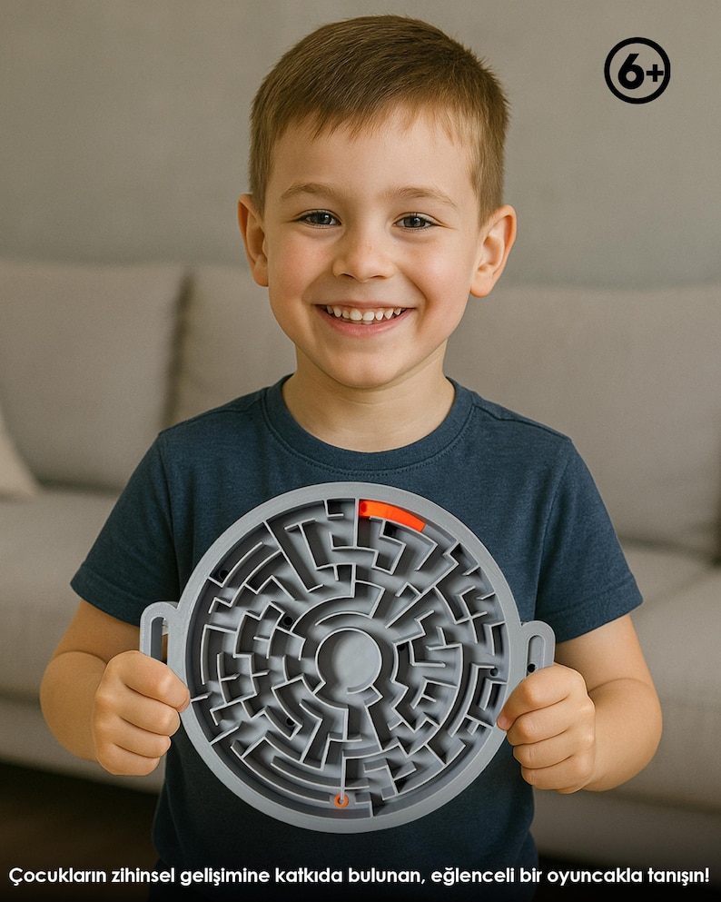 Maze Box Game – Educational Brain Development Toy for Children – Logic ...