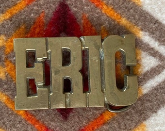 Name Buckle - Etsy