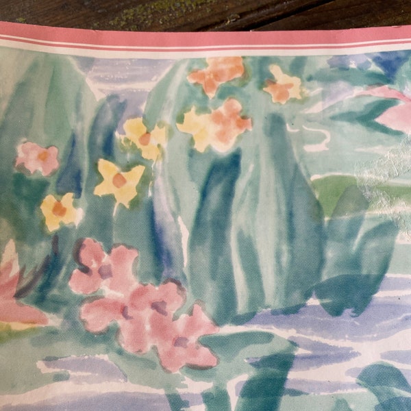 Monet Wallpaper Border - Etsy