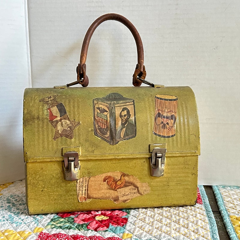 1950s Lunch Box - Etsy