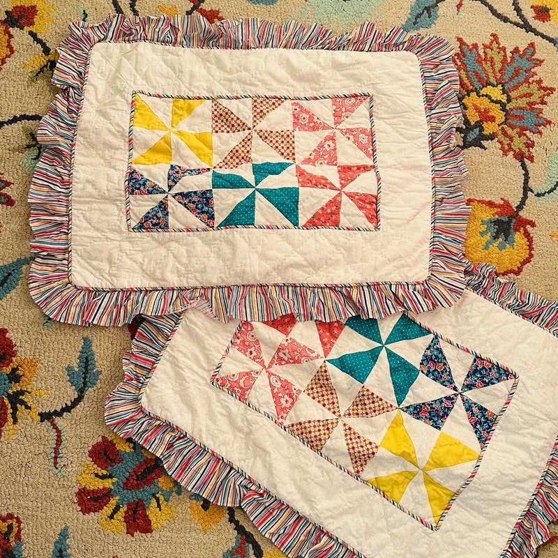 Patchwork Pillowcase - Etsy