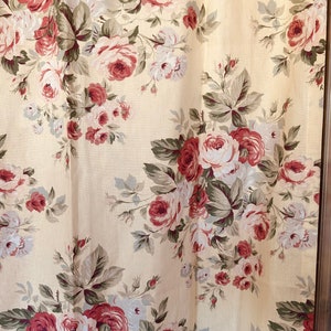 Lovely Vintage Floral 1940s Retro Curtains MARTHA Country - Etsy