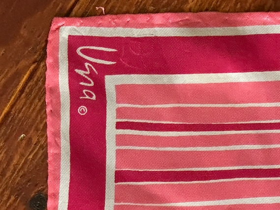 Vintage Vera Neumann Silk Scarf: 1970s Geometric Pop … - Gem