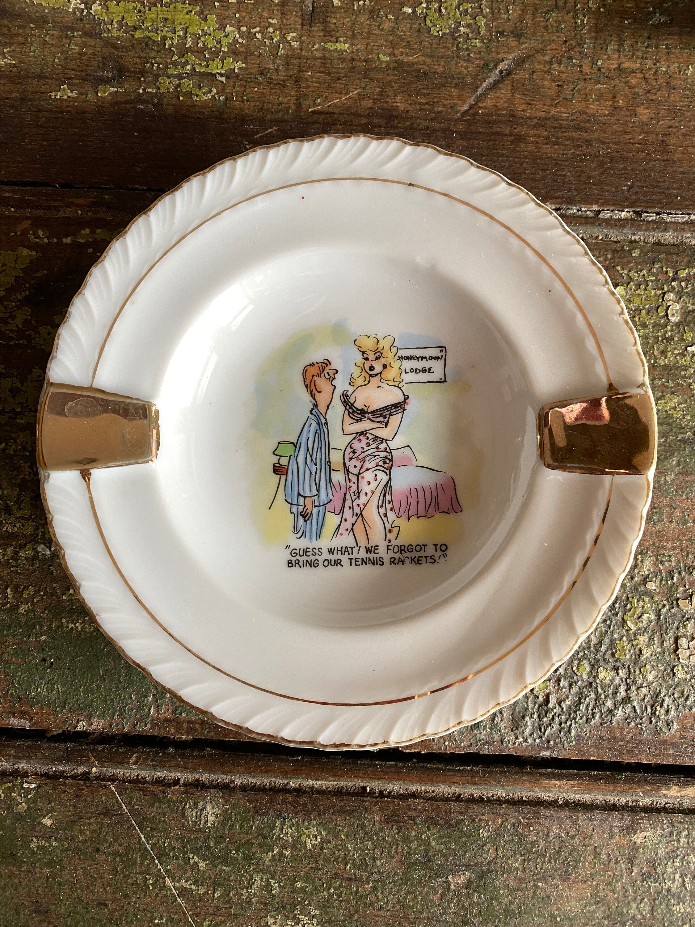 Adult Marriage Humor Novelty Ashtray Vintage Collectibles Art ...