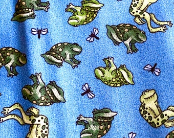 Frog and Toad Fabric | Etsy