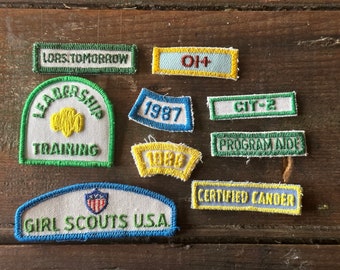 Vintage Girl Scout Patches - Etsy