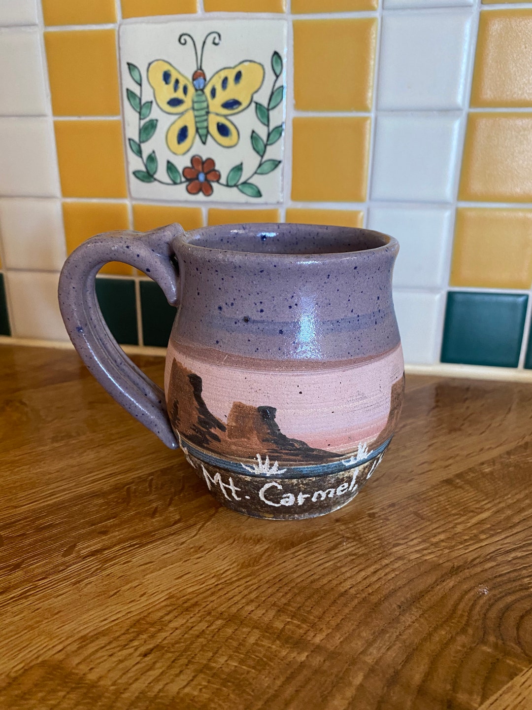 Pat & Oiln POWERS MUG Hand MADE Beautiful 2004 Utah Studio Pottery ...