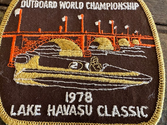 ViNTAGE OUTBOARD World CHAMPIONSHIP PATCHES 1978 1972… - Gem