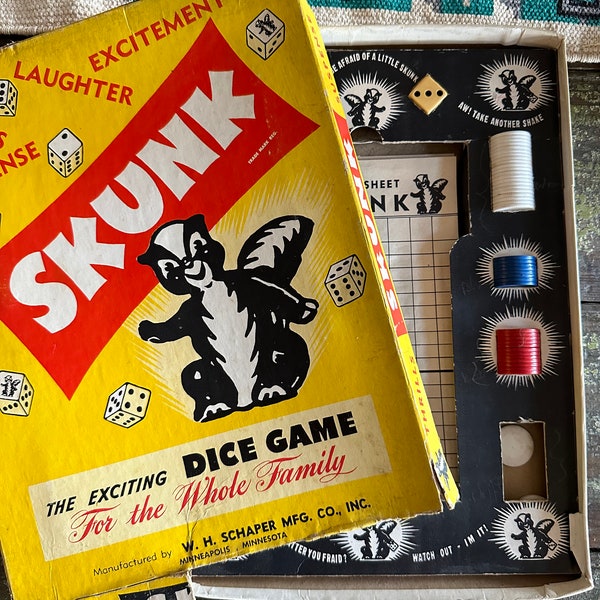 Skunk Game - Etsy