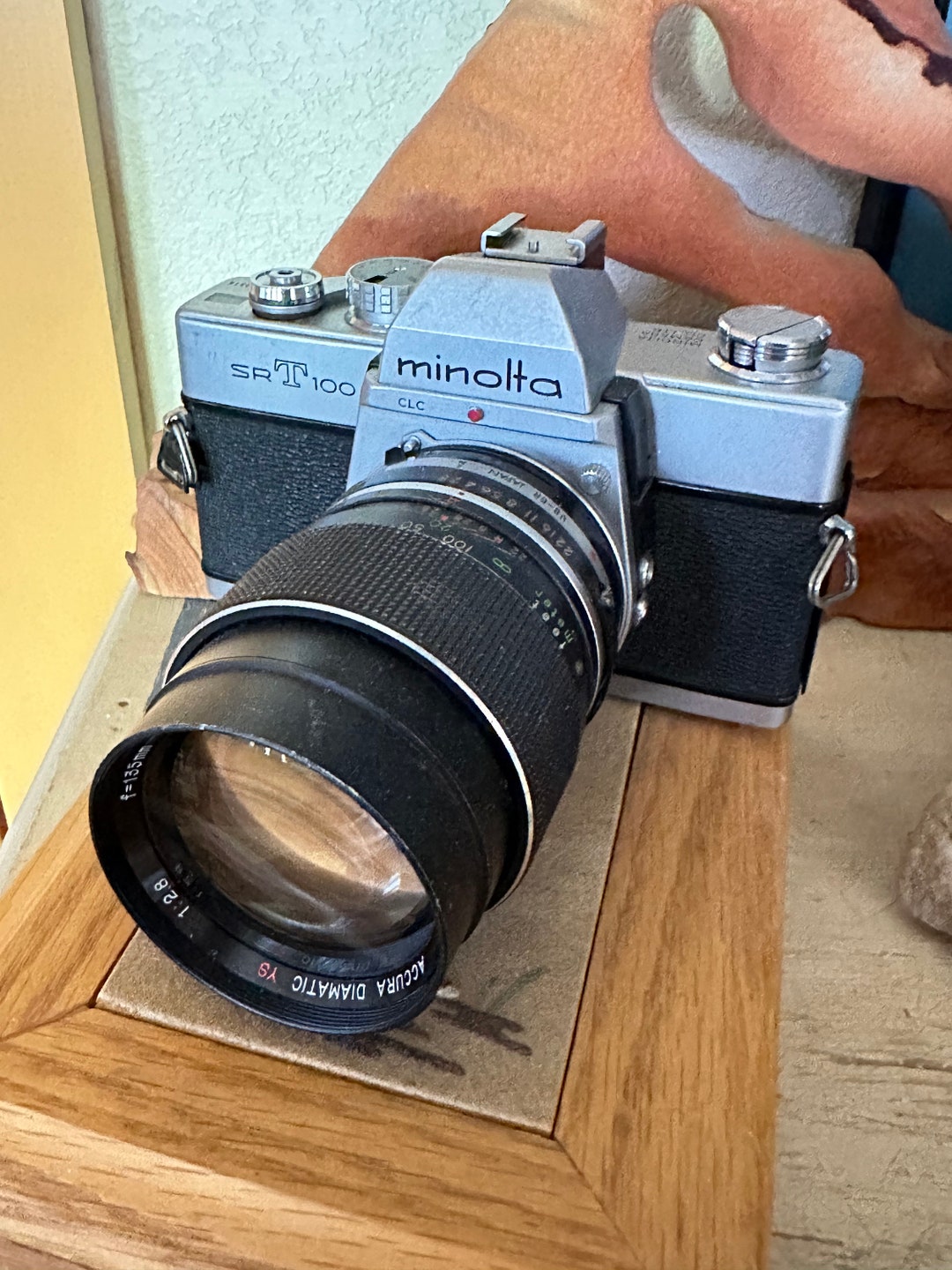 Vintage MINOLTA CAMERA Model SRT 100 35mm Film Cameras Photography Take ...