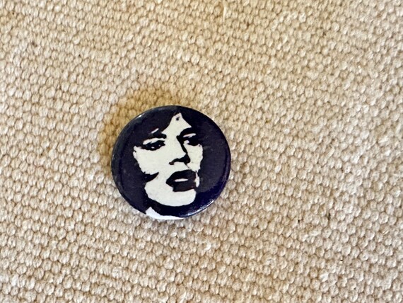 ViNTAGE MICK JAGGER Performance PIN 1970’s Rock And R… - Gem