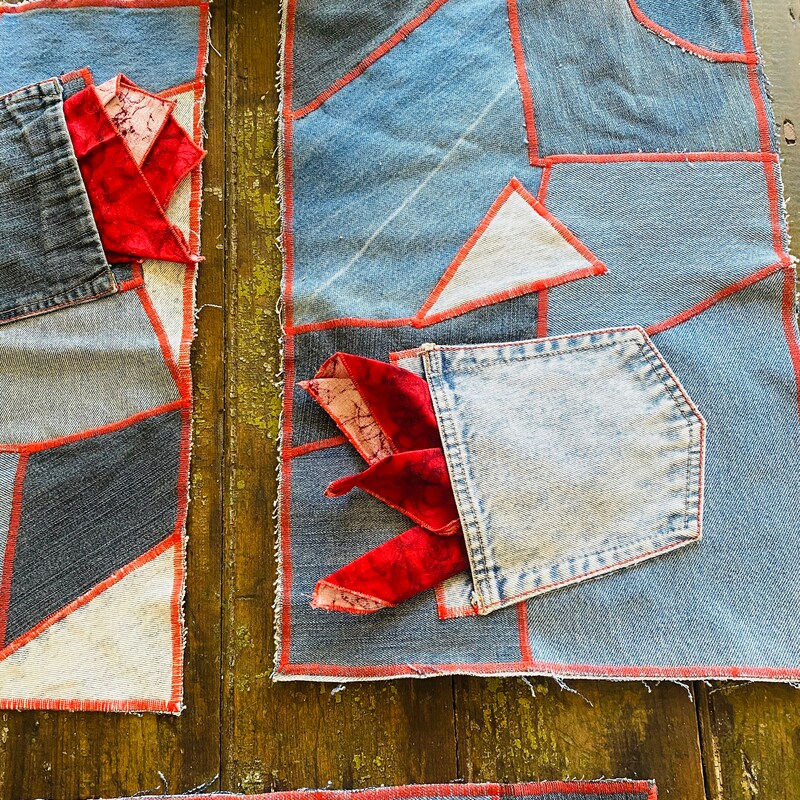 Denim Placemat - Etsy