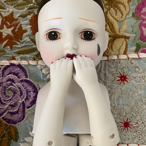 Mime Doll - Etsy