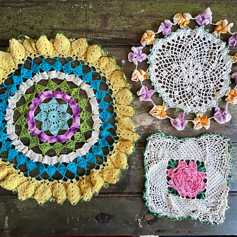Repurposed Doily - Etsy