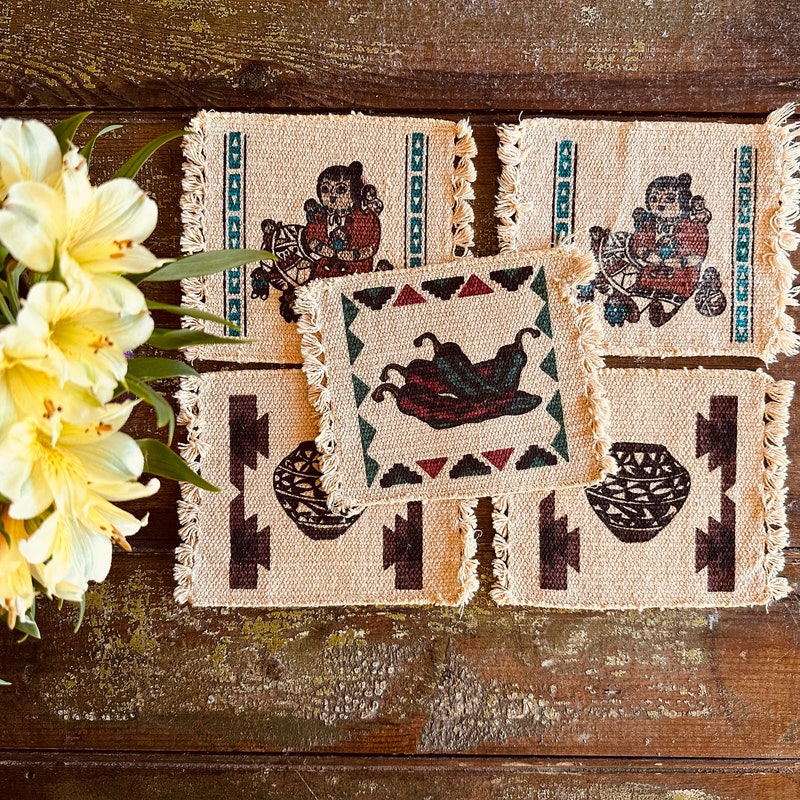 Cloth Coasters - Etsy