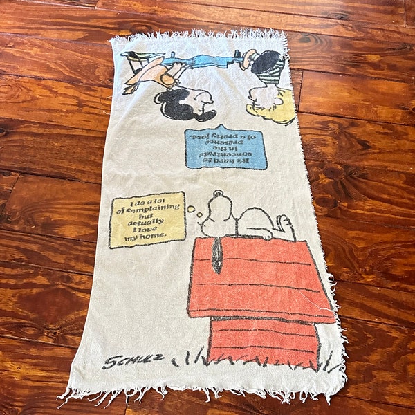 Snoopy Towels - Etsy