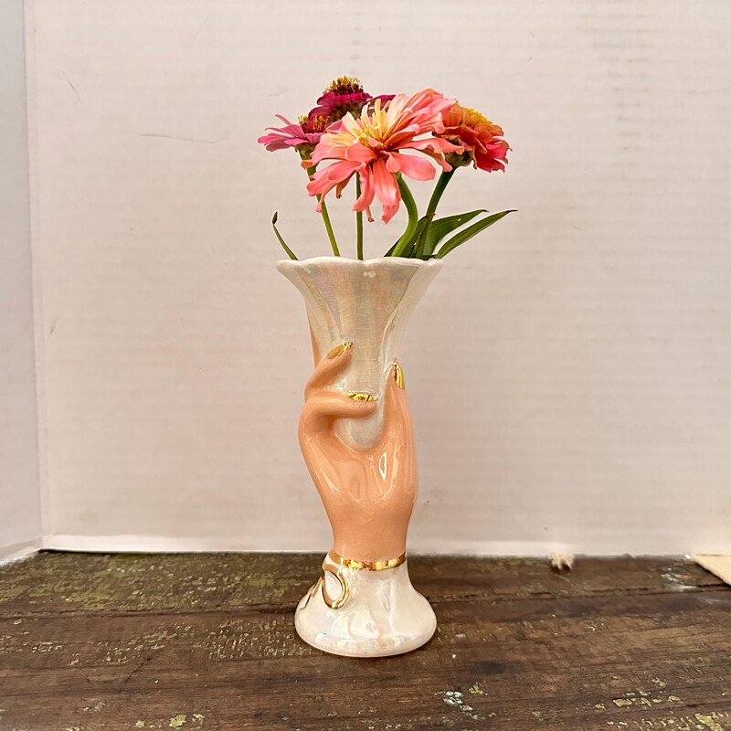 Hand Vase - Etsy